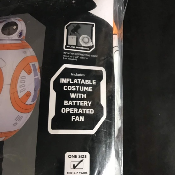Star Wars | Costumes | Star Wars Bb8 Inflatable Costume | Poshmark
